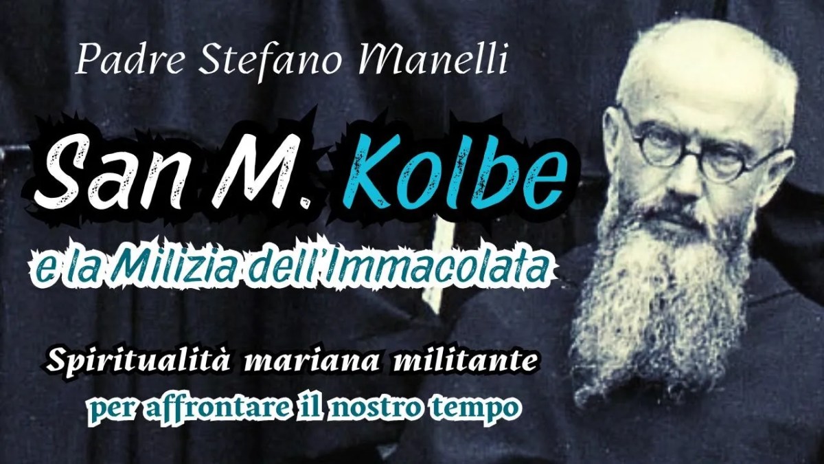 Padre Stefano Manelli spiega San Massimiliano Kolbe e la Milizia dell ...